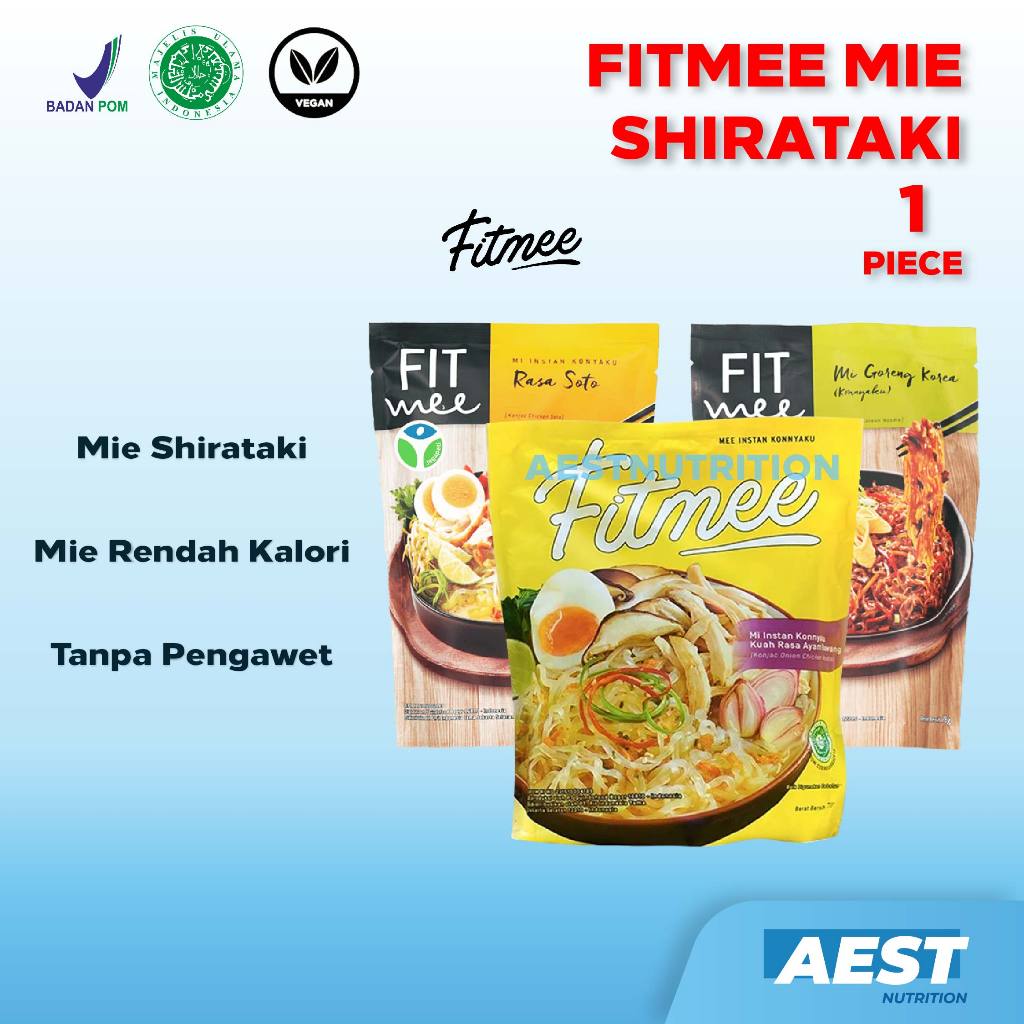 Jual Fitmee Mie Shirataki Instant Noodle Goreng & Kuah | Shopee Indonesia