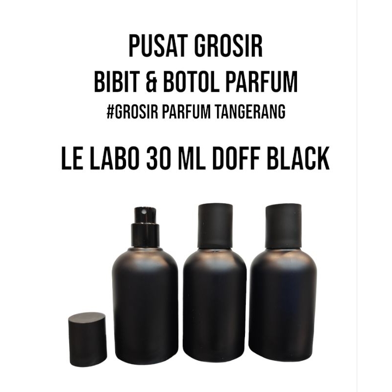 Jual BOTOL LE LABO 30 ML DOFF FULL BLACK DRAT PUTAR - BOTOL PARFUM | Shopee Indonesia
