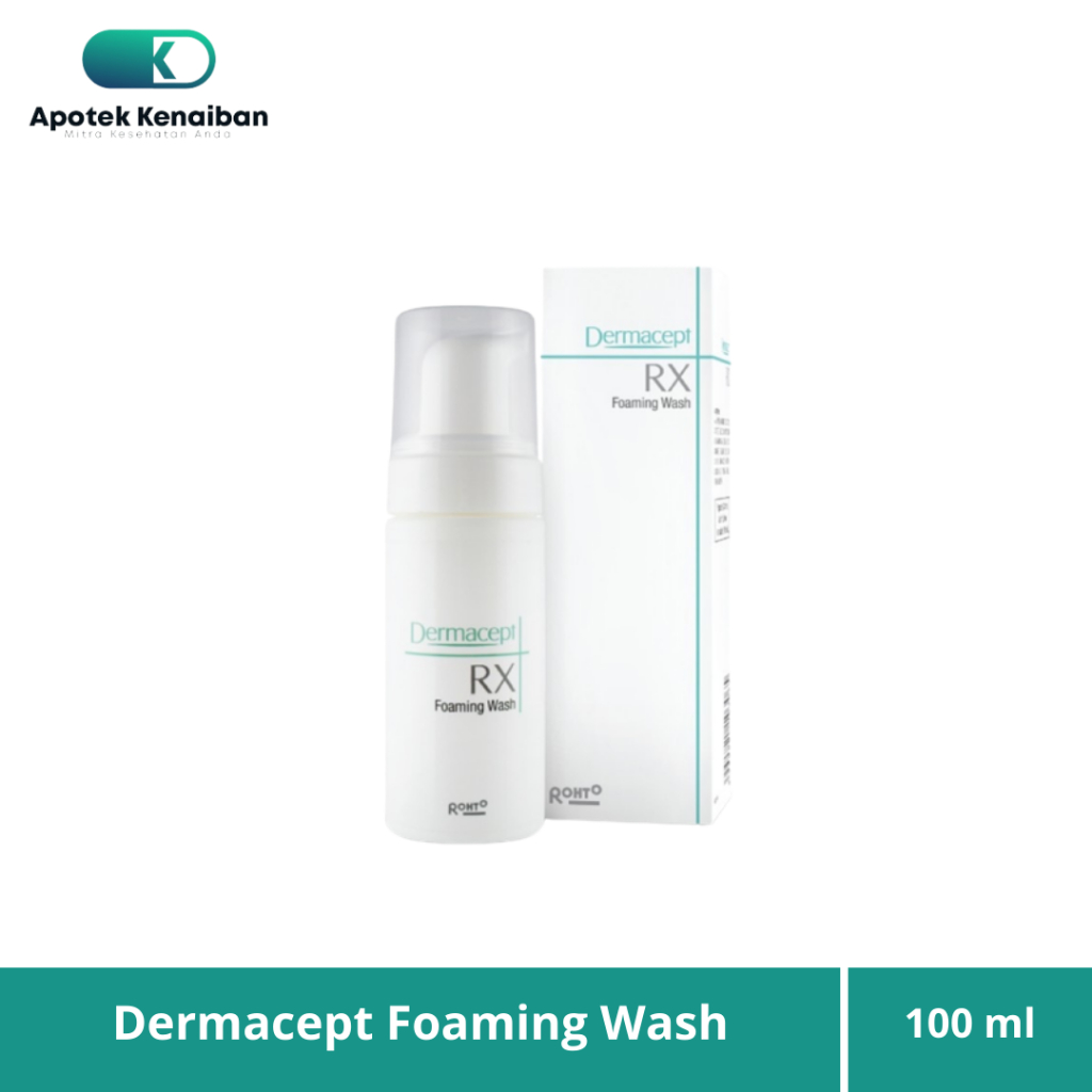 Jual DERMACEPT RX FOAMING WASH 100 ML | Shopee Indonesia