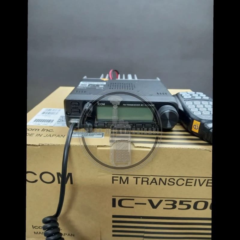 Jual Rig Icom IC-V3500 VHF 65W FM Mobile V3500 Transceiver Ori | Shopee Indonesia