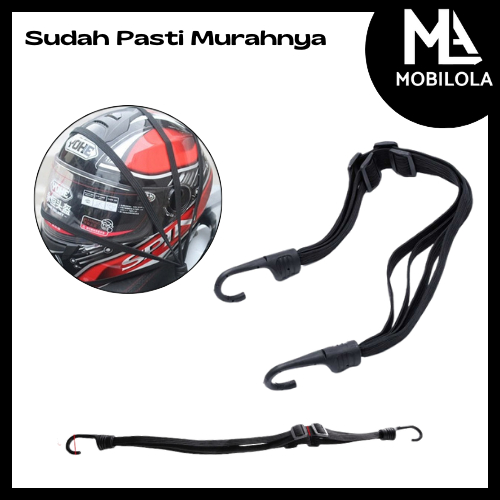Jual MOBILOLA - Jaring Helm Motor | Tali Pengikat Helm Motor 2/6 Hook ...