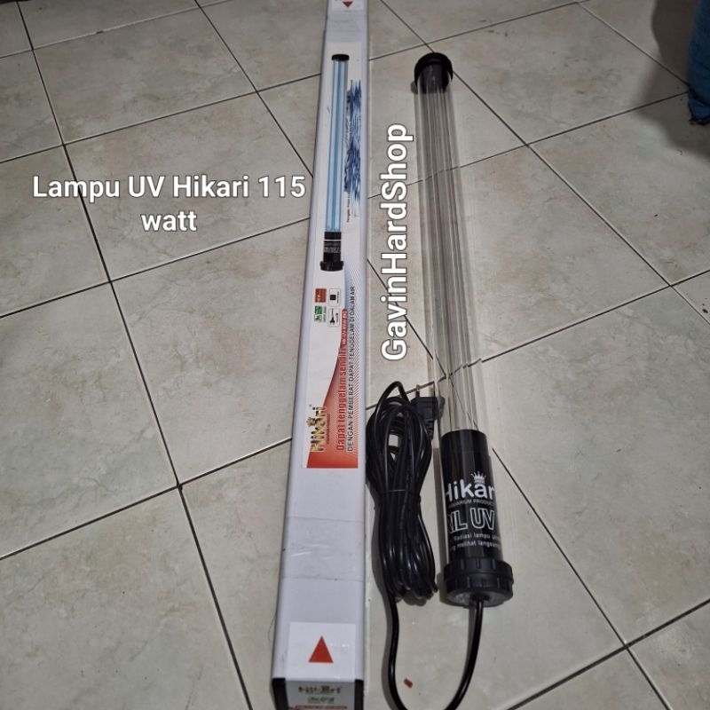 Jual Lampu UV sterilisasi anti alga algae bakteri Hikari UV 115 watt ...