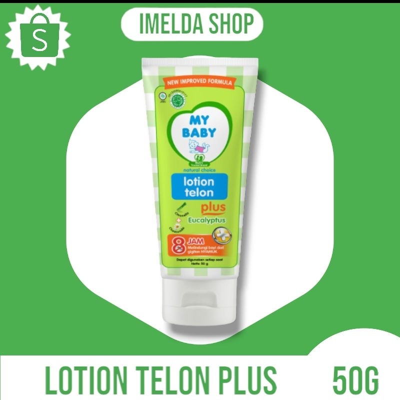 Jual My Baby Lotion Telon Plus 50g | Shopee Indonesia