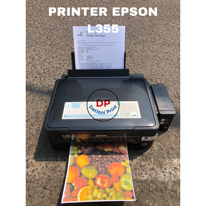 Jual PRINTER EPSON L355 (PRINT,SCAN,COPY DAN WIFI) | Shopee Indonesia