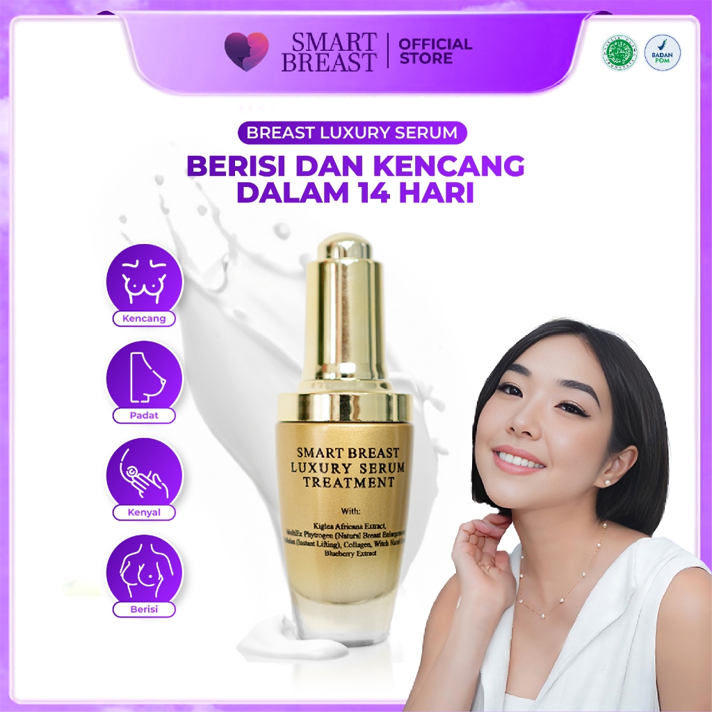 Jual Serum Pembesar And Pengencang Payudara Terbaik Smart Breast Luxury