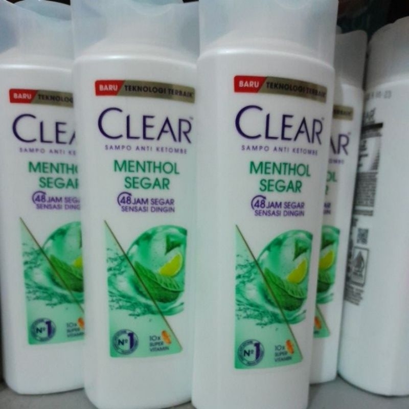 Jual Sampo CLEAR COCONUT DAN ice cool Menthol anti ketombe 430ml ...