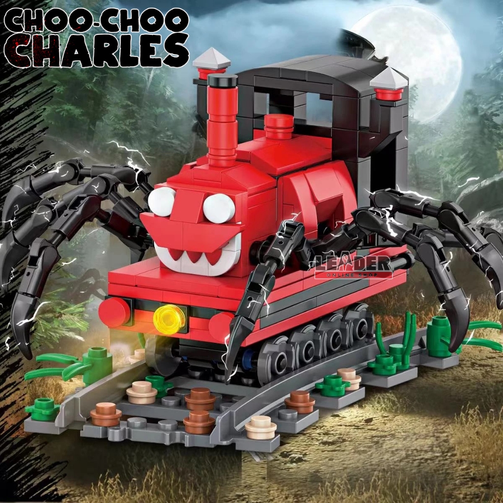 Jual MAINAN NOTLEGO BRICK CHOO-CHOO CHARLES CHEERS TRAIN KERETA HANTU 302 Pcs SPIDER MONSTER ...