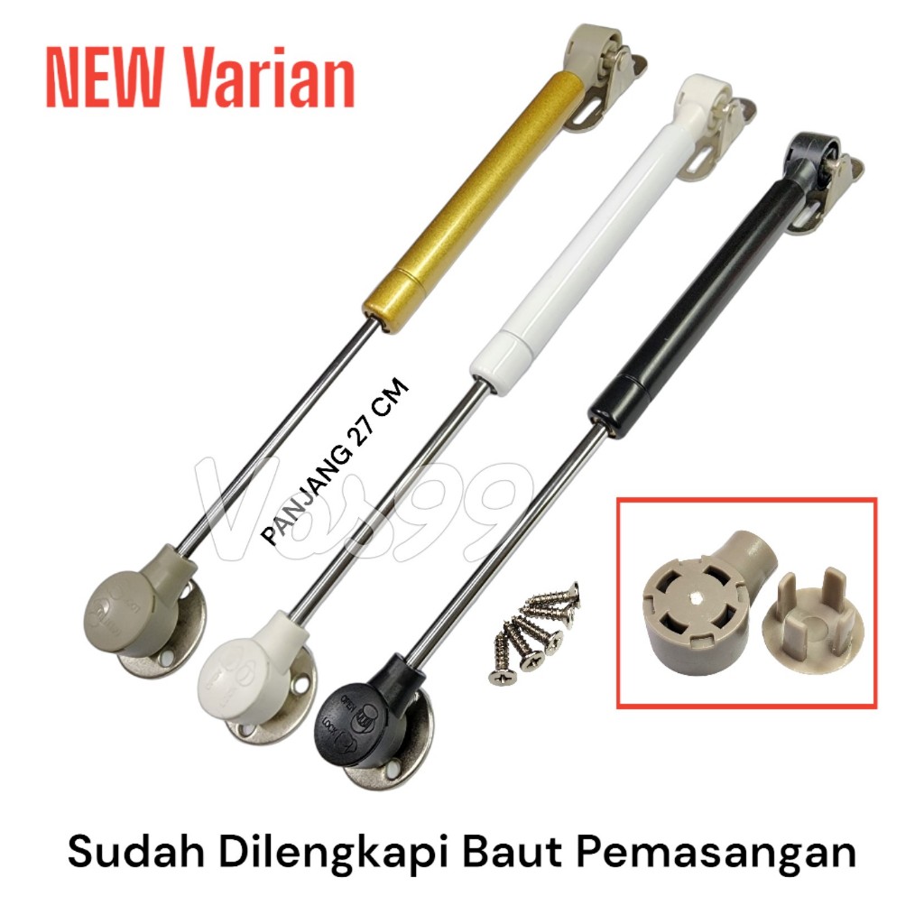 Jual Hidrolik Jok Motor Pegas Jok Motor + Baut Pemasangan Gas Spring ...