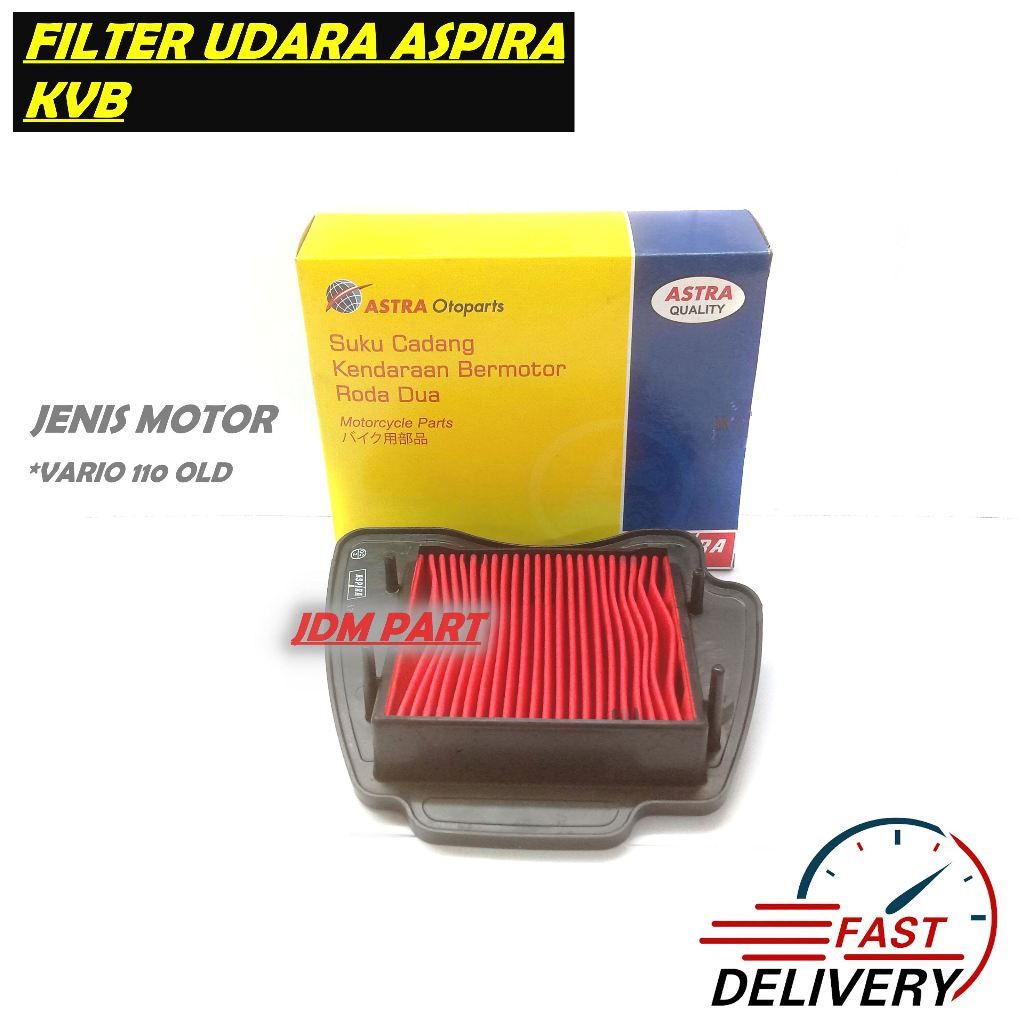 Jual FILTER SARINGAN UDARA ASPIRA KVB / HONDA VARIO 110 OLD / FILTER ...
