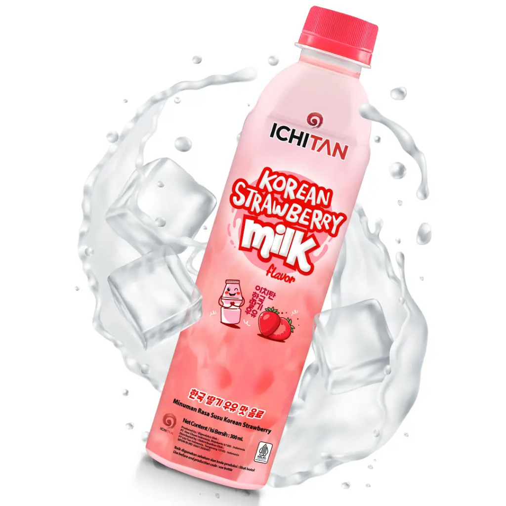 Jual Ichitan Korean Strawberry MIlk 300ml (1 Dus = 24 Pcs) | Shopee ...