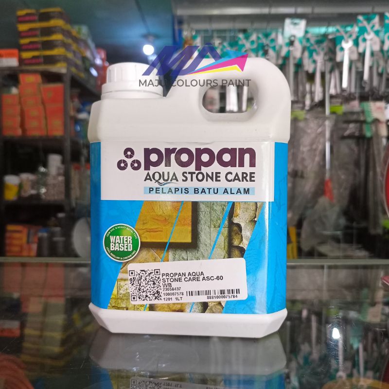 Jual CAT BATU ALAM PROPAN AQUA STONE CARE ASC-60 1 LITER | Shopee Indonesia