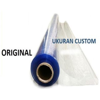 Jual Plastik Bening / Plastik Mika / Taplak Meja Bening Meteran / Sampul Bening / taplak mika ...