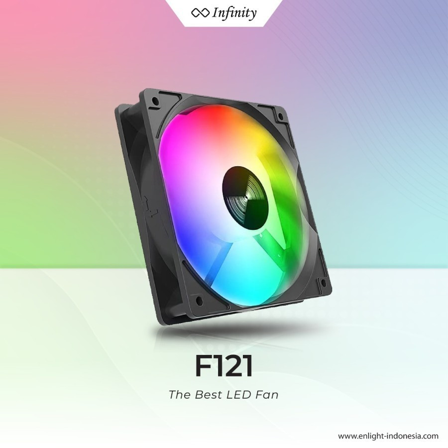 Jual INFINITY Fan Case 12cm RGB F121, Rainbow dash, Twilight Sparkle ...