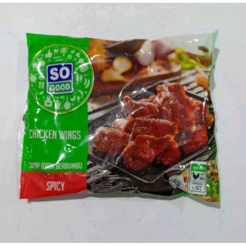 Jual SOGOOD SPICY WING 400g | Shopee Indonesia