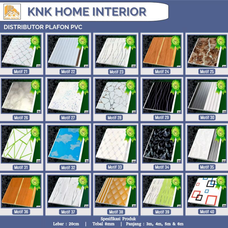 Jual Plafon PVC / PVC / DINDING PVC / ANTI RAYAP / PALAFON PVC ...