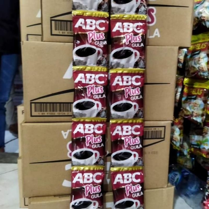 Jual Kopi ABC PLUS gula 1renteng (10*18gr) | Shopee Indonesia