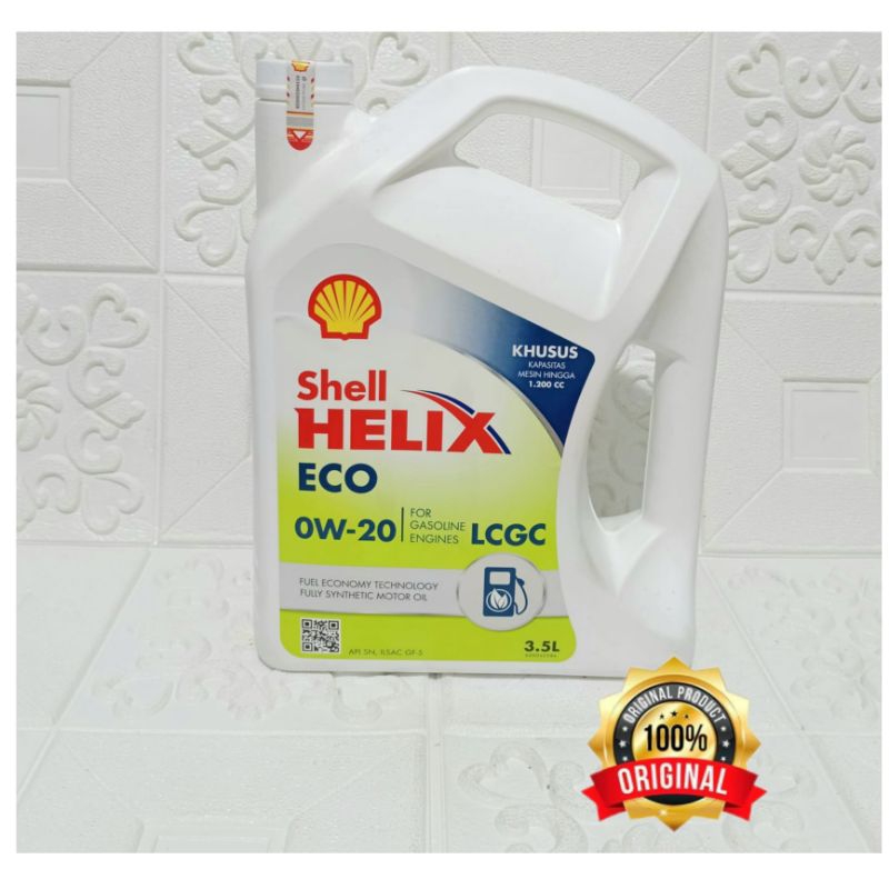 Jual Shell Helix Eco 0W-20 (3.5 L) | Shopee Indonesia