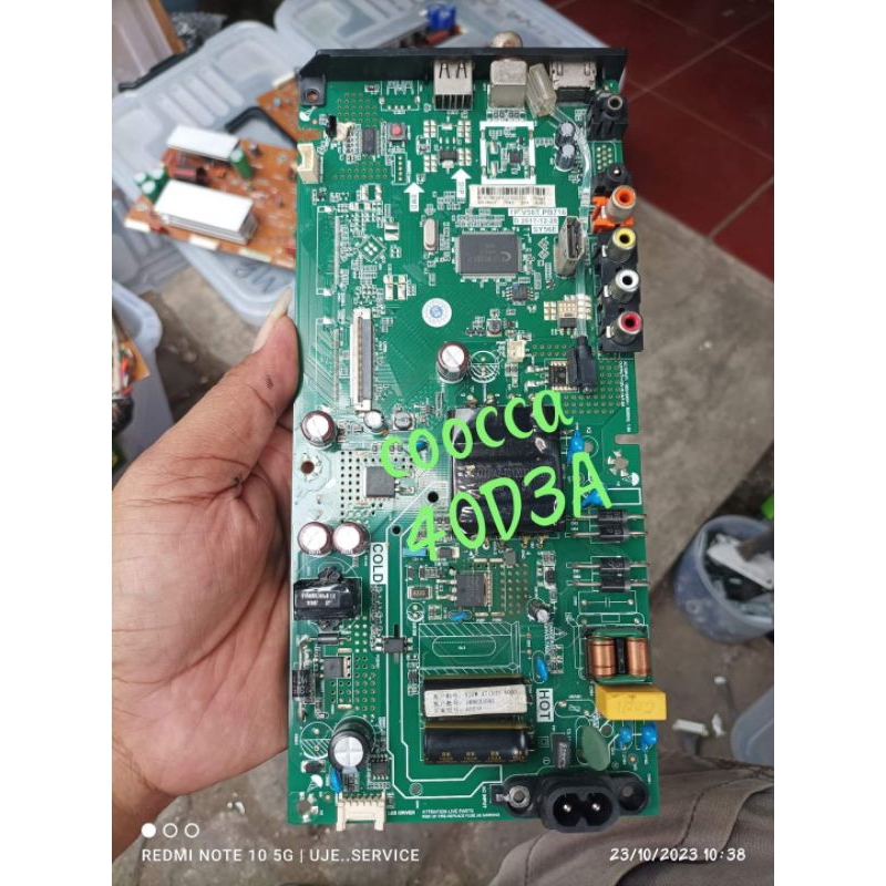 Jual MB MAINBOARD MESIN TV LED Coocaa 40D3A 40D 40 INCH. | Shopee Indonesia