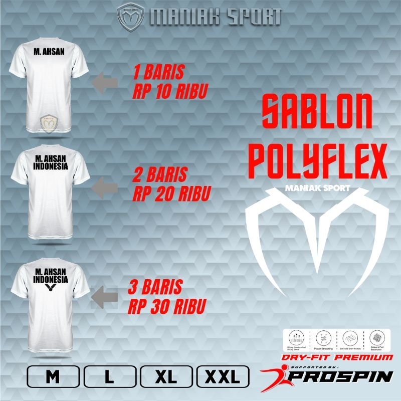 Jual SABLON POLYFLEX SABLON DTF SABLON NAMA SABLON TEAM SABLON LOGO ... Jual SABLON POLYFLEX SABLON DTF SABLON NAMA SABLON TEAM SABLON LOGO ...