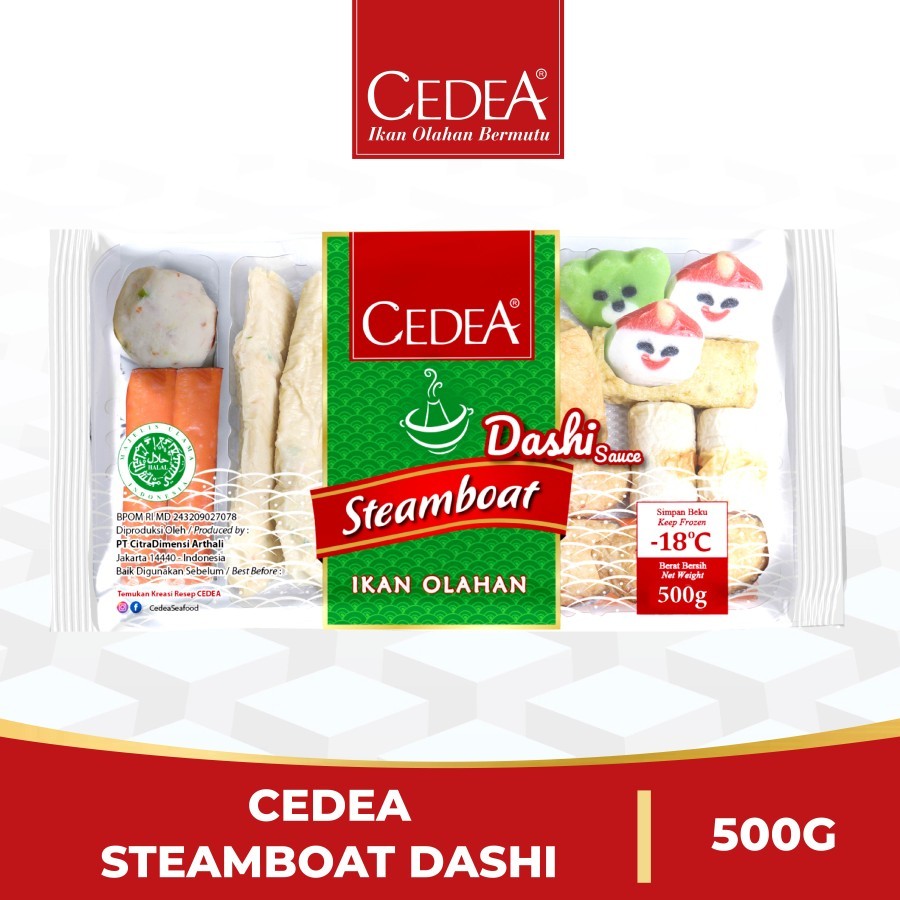Jual CEDEA STEAMBOAT SET SHABU 500 GR | Shopee Indonesia