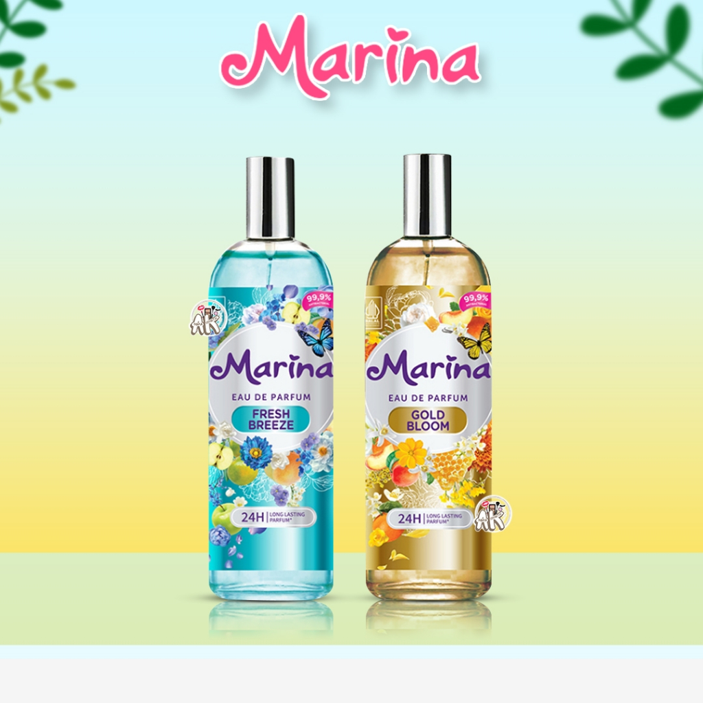 Jual MARINA EAU DE PARFUME (EDP) 98ML SERIES ( FRESH BREEZE / GOLD ...