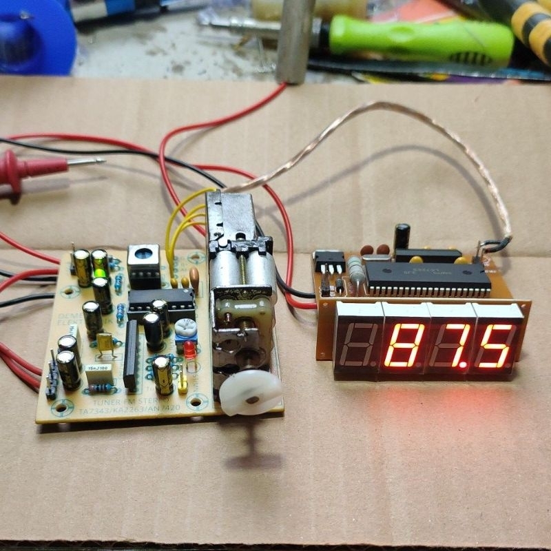 Jual STEREO FM TUNER+FREQUENCY COUNTER DISPLAY | Shopee Indonesia