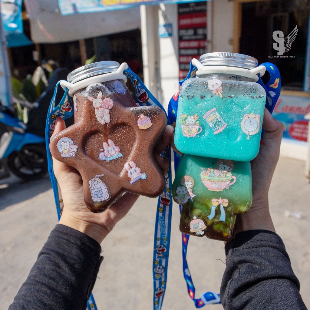 Jual SEJAHTERA SELALU - Botol Minum Anak karakter Free Sticker / Botol ...