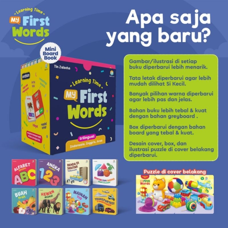 Jual Learning Time My First Word (1+) | Shopee Indonesia