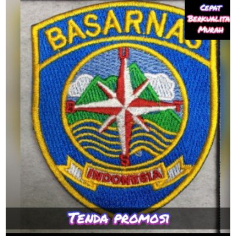Jual Emblem Logo Patch Bordir Basarnas 6cmx7.5cm | Shopee Indonesia