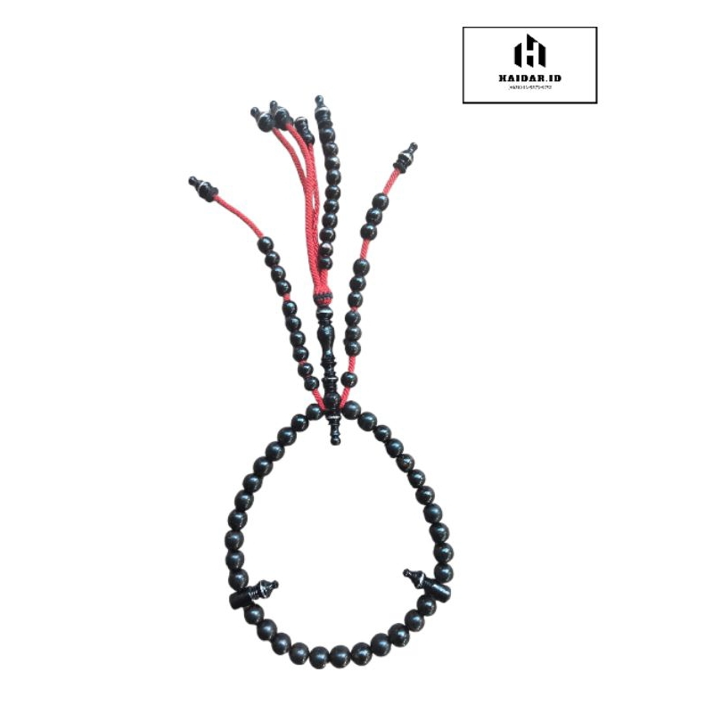 Jual Tasbih YUSER Hitam - isi 33 Butir - 8mm | Shopee Indonesia