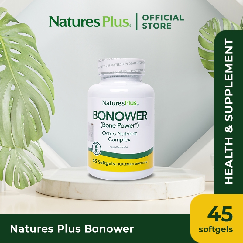 Jual Natures Plus Bonower - 45 Softgels | Shopee Indonesia