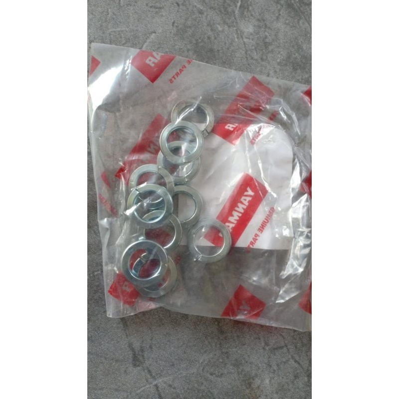 Jual spring washer M12/ ring pir baut as roda kunci 18/19 (isi 10 pcs ...