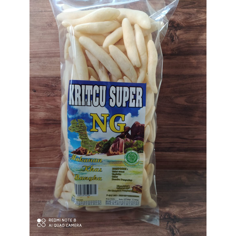 Jual KERICU/KRITCU SUPER CAP NG 250gram //MAKANAN BANGKA//OLEH-OLEH ...