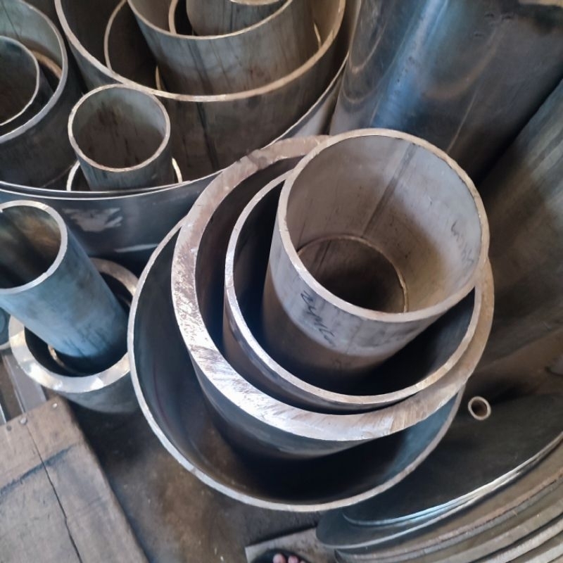 Jual pipa stainless 8inch OD 218mmx6mmx30cm | Shopee Indonesia