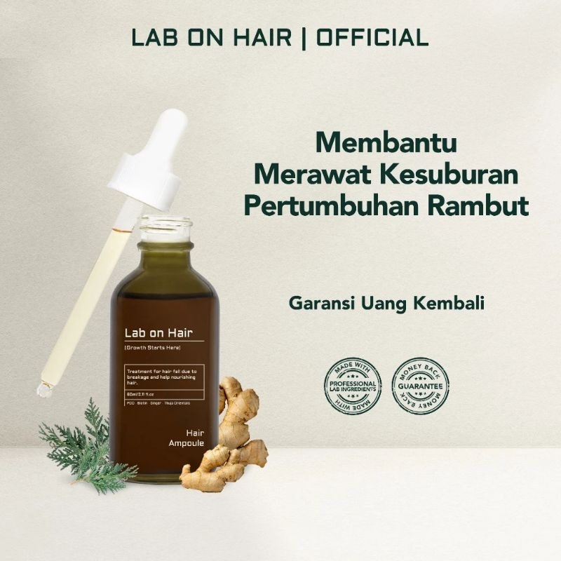 Jual LAB ON HAIR ANTI HAIR FALL AMPOULE (dus ada sedikit rusak ...