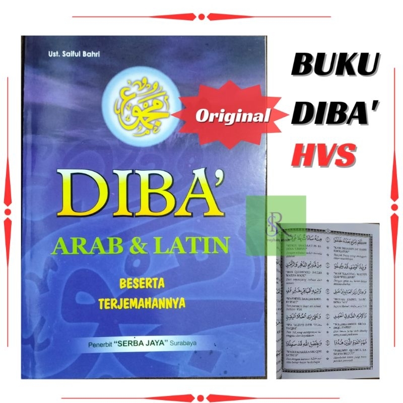 Jual Buku Diba Kitab Maulid Dibak Arab Latin & Terjemah,a5 HVS | Shopee Indonesia