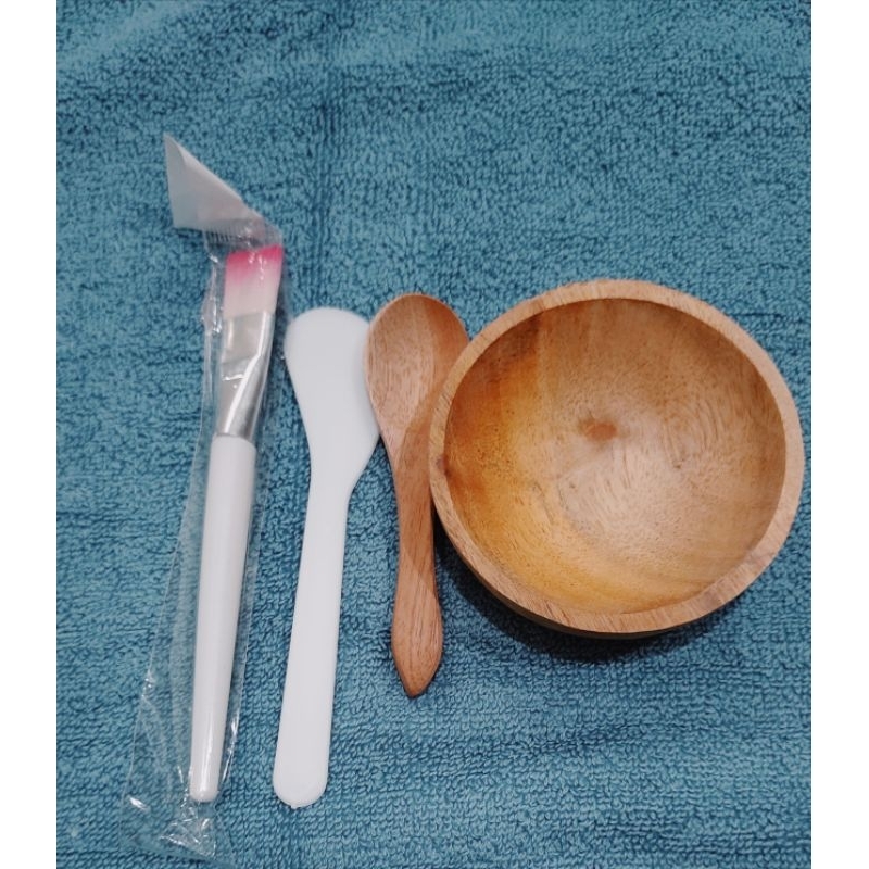 Jual Mangkok Sendok kayu masker 10cm | Shopee Indonesia