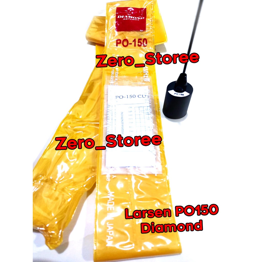 Jual Rig Antena Mobil Larsen PO150 PO-150 Diamond antenna VHF PO 150 ...