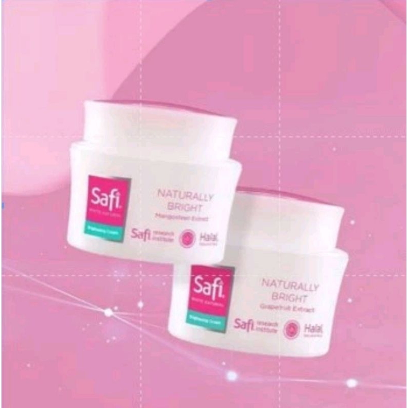 Jual Safi White Natural Brightening Cream 20gr | Shopee Indonesia