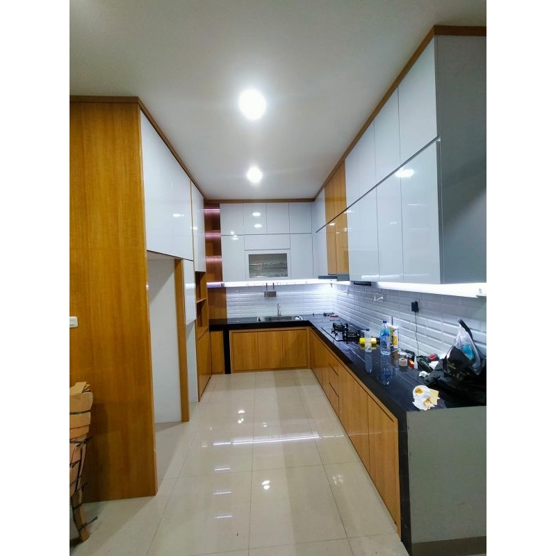 Jual KITCHEN SET CUSTOM | FURNITURE CUSTOM | KITCHEN SET HPL | Shopee ...