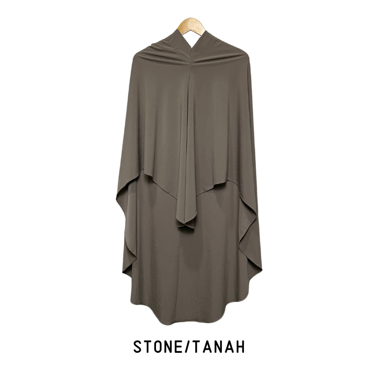 Jual Jilbab Hijab Kerudung Bergo Instan Khimar Syari Non Pet Jersey Premium Nadine | Shopee ...