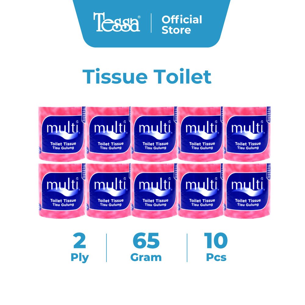 Jual Tissue Multi Toilet 65gram 2p - 10 pack | Shopee Indonesia