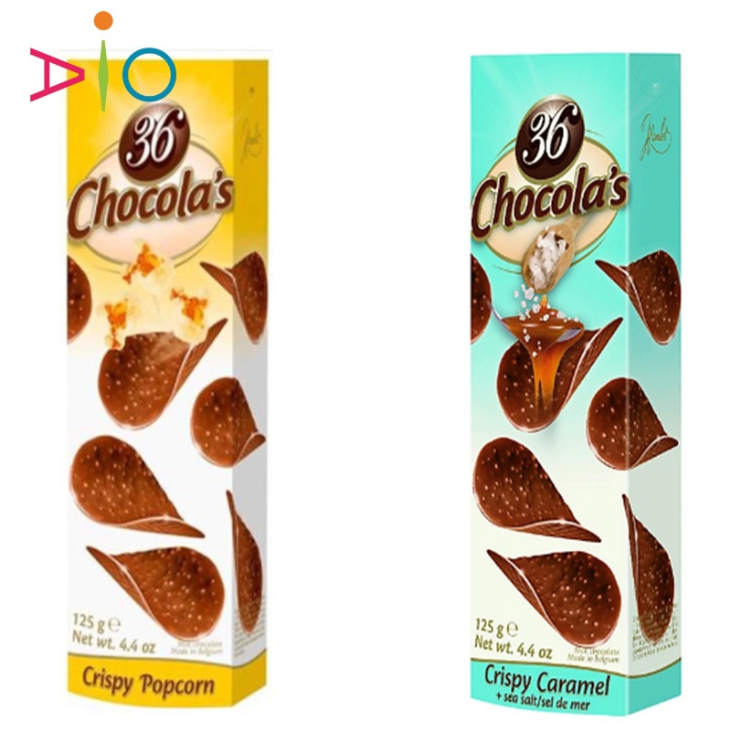 Jual Hamlet 36 Chocolas Crispy Caramel Sea Salt 125g | Crispy Popcorn ...