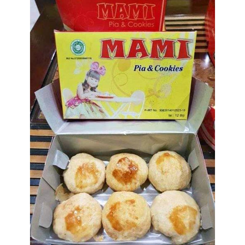 Jual Pia mami 1dus isi 6pcs rasa kacang hijau | Shopee Indonesia
