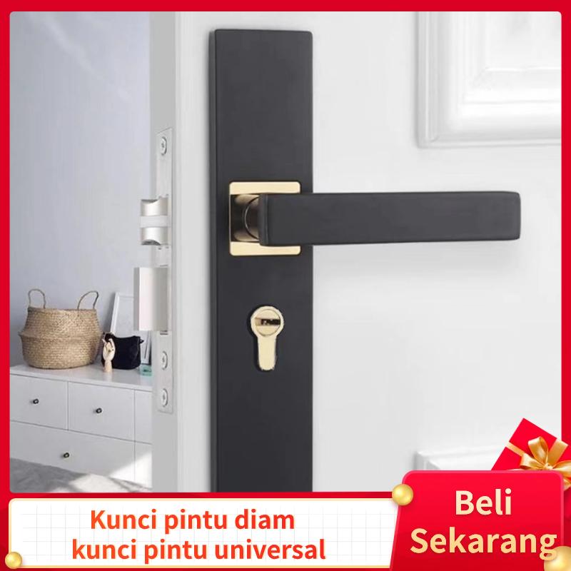 Jual Gagang Pintu Handle Lock Door Bedroom Living Room Restroom Handel ...