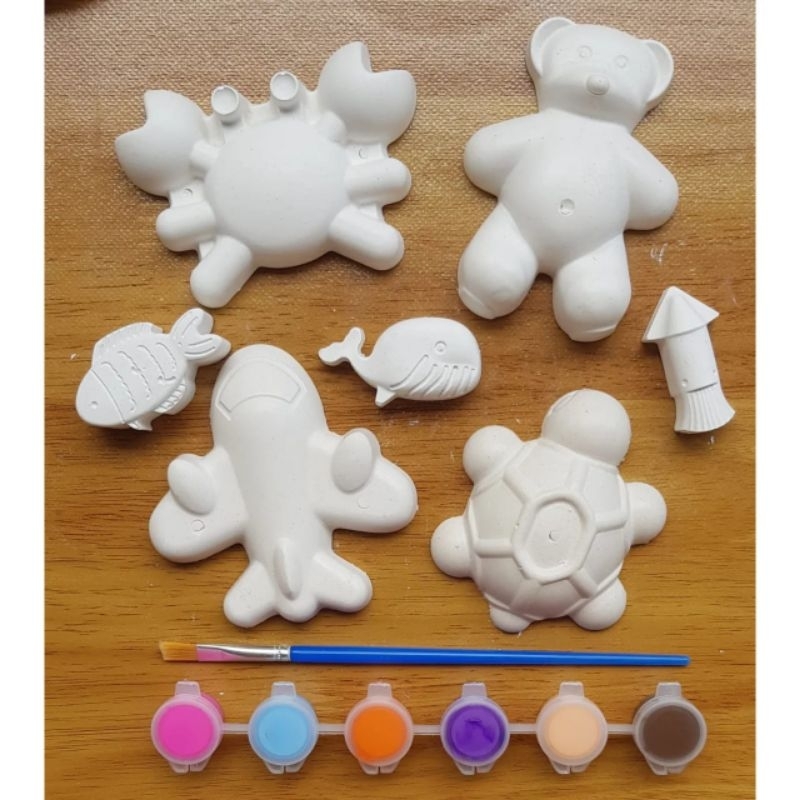 Jual GYPSUM PAINTING FOR KIDS - MELUKIS PATUNG - MEWARNAI PATUNG ...