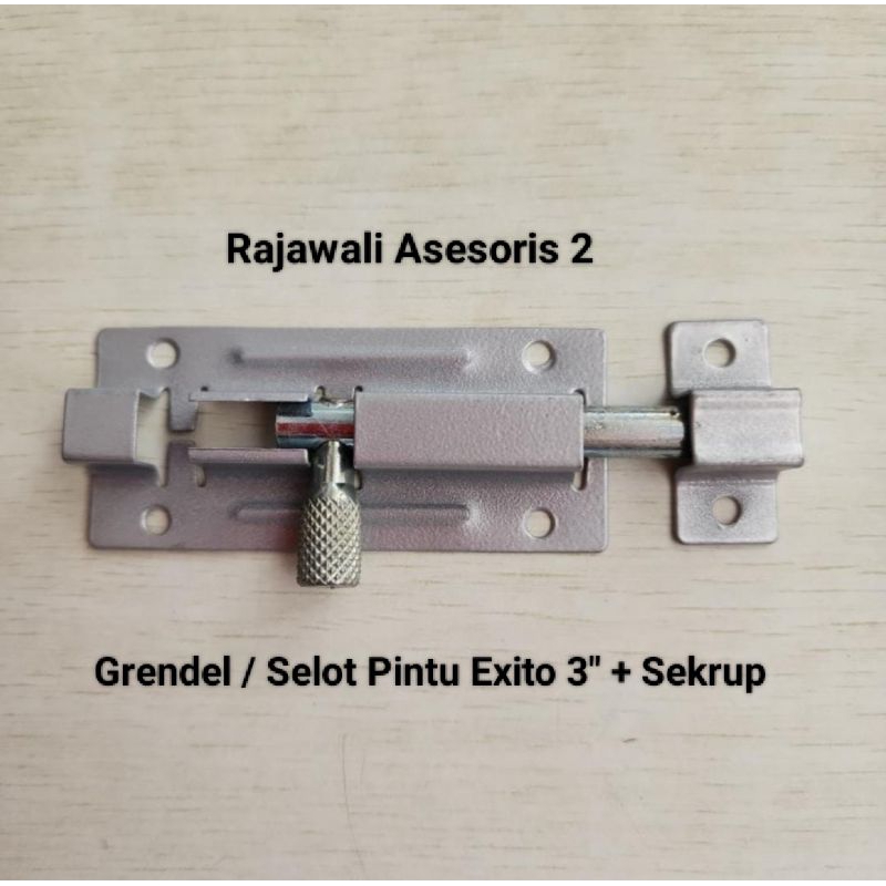 Jual Selot Slot Grendel Pintu Silver 3 Inch | Shopee Indonesia