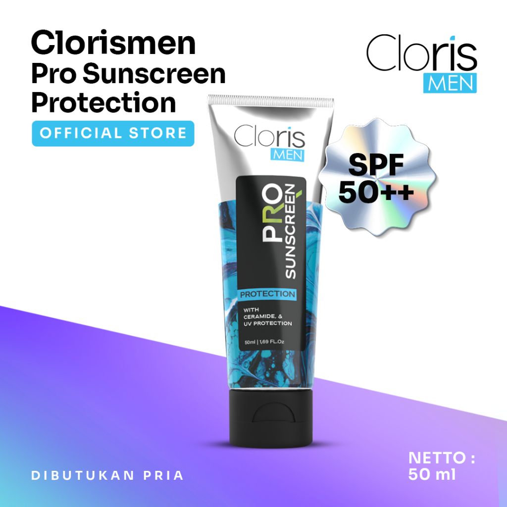 Jual Clorismen Pro Sunscreen Protection – Sunscreen Khusus Pria ...