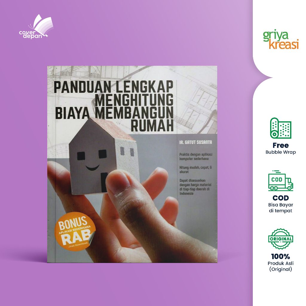Jual BUKU PANDUAN UMUM - PANDUAN LENGKAP MENGHITUNG BIAYA MEMBANGUN ... Jual BUKU PANDUAN UMUM - PANDUAN LENGKAP MENGHITUNG BIAYA MEMBANGUN ...