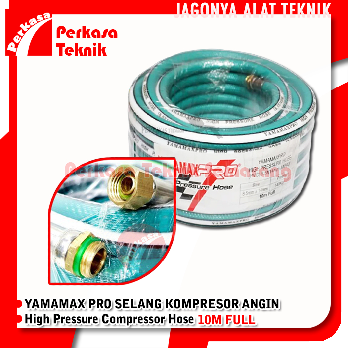 Jual Selang Kompresor Angin 10Meter YAMAMAX PRO Compressor Hose 10 ...